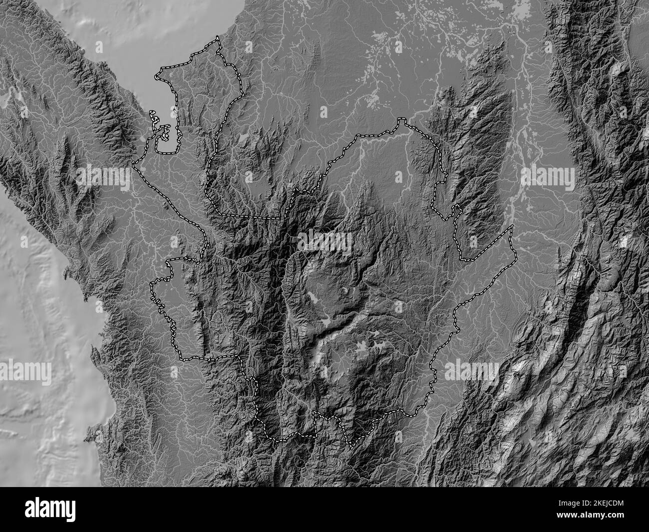 Antioquia mapa de colombia Foto e Immagini Stock in Bianco e Nero - Alamy