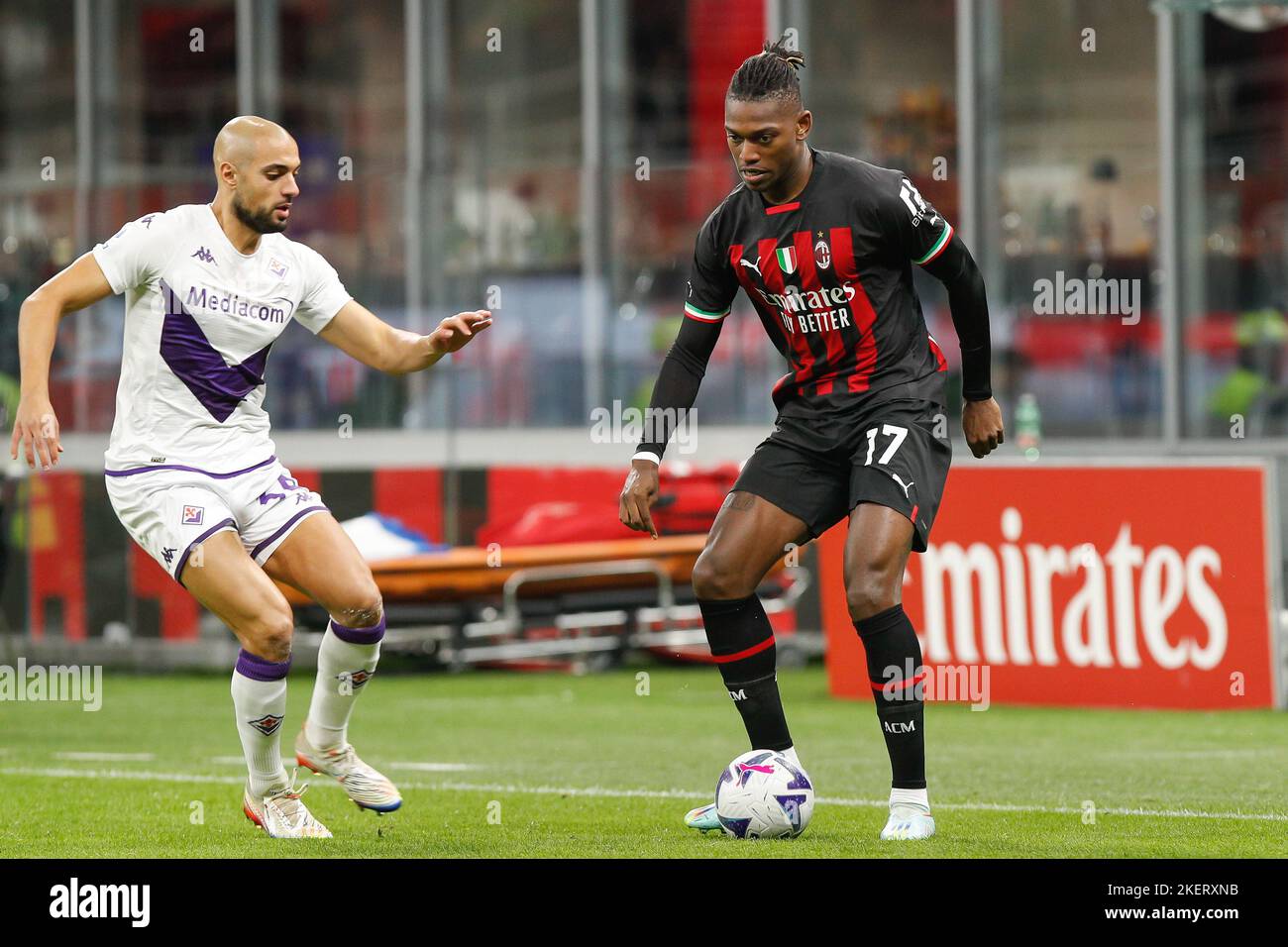 Milano, Italia. 13th Nov 2022. Italia, Milano, nov 13 2022: Rafael Leao ...