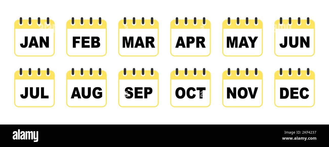 Calendario 2024 para imprimir immagini e fotografie stock ad alta ...