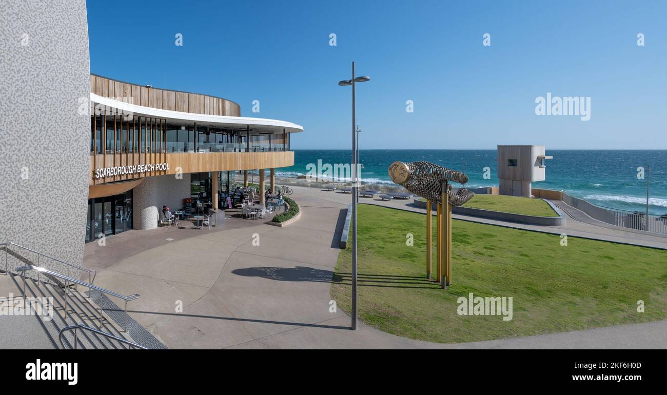 Spiaggia di scarborough perth australia occidentale immagini e ...