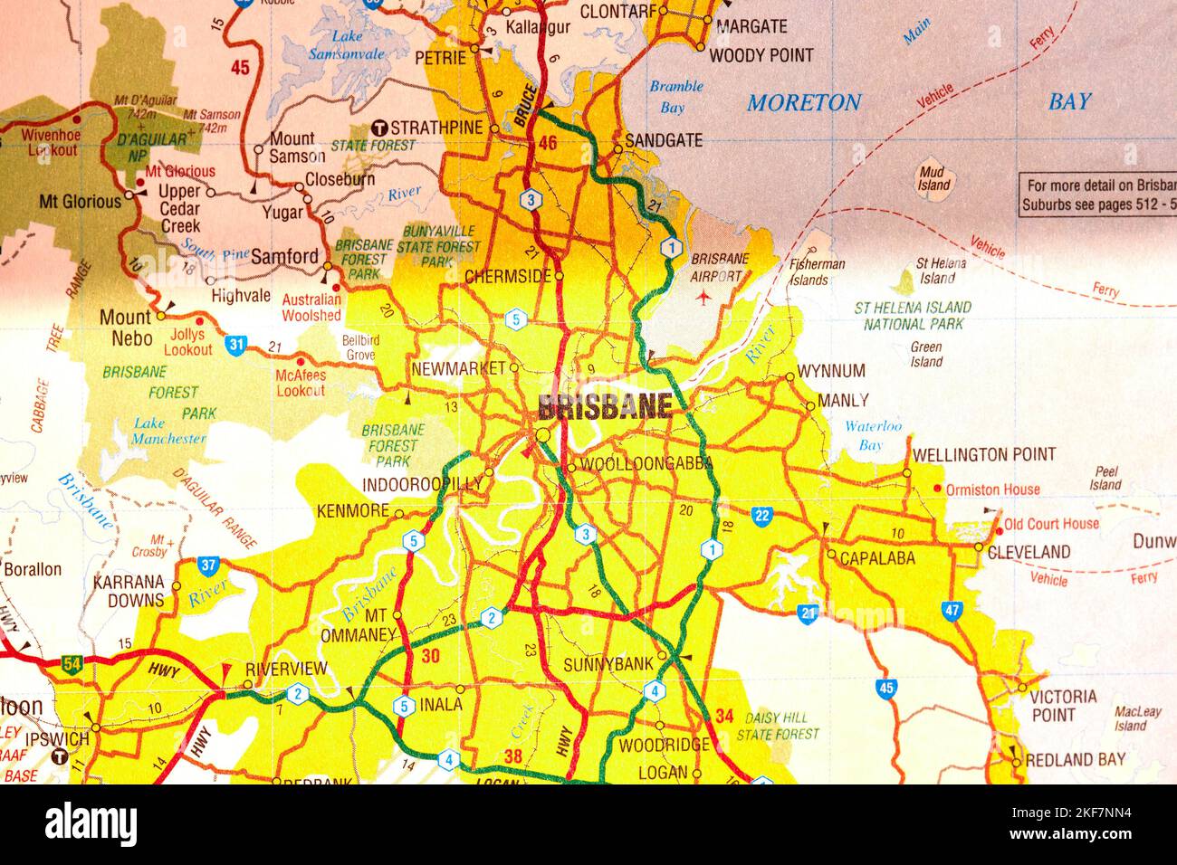 Australia map cities immagini e fotografie stock ad alta risoluzione ...