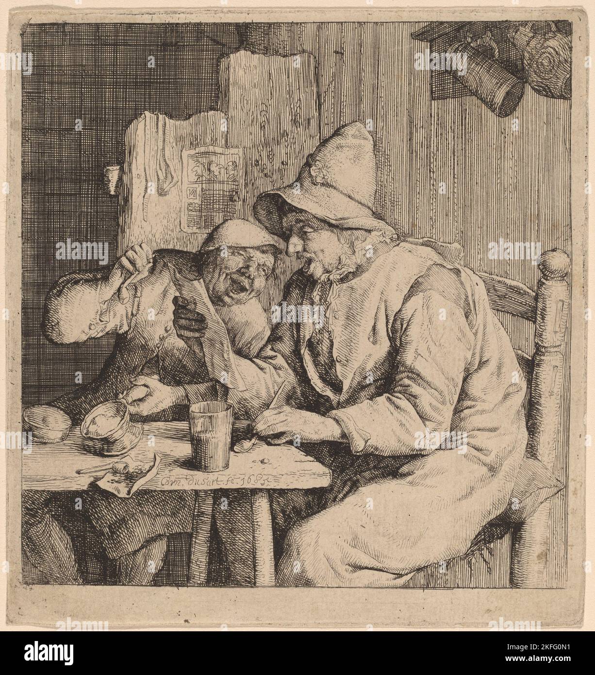 Due contadini fumanti immagini e fotografie stock ad alta risoluzione ...