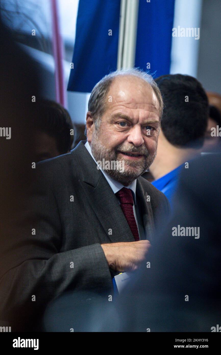 23 novembre 2022, Parigi, Ile-de-France (regione, Francia: Eric Dupond ...