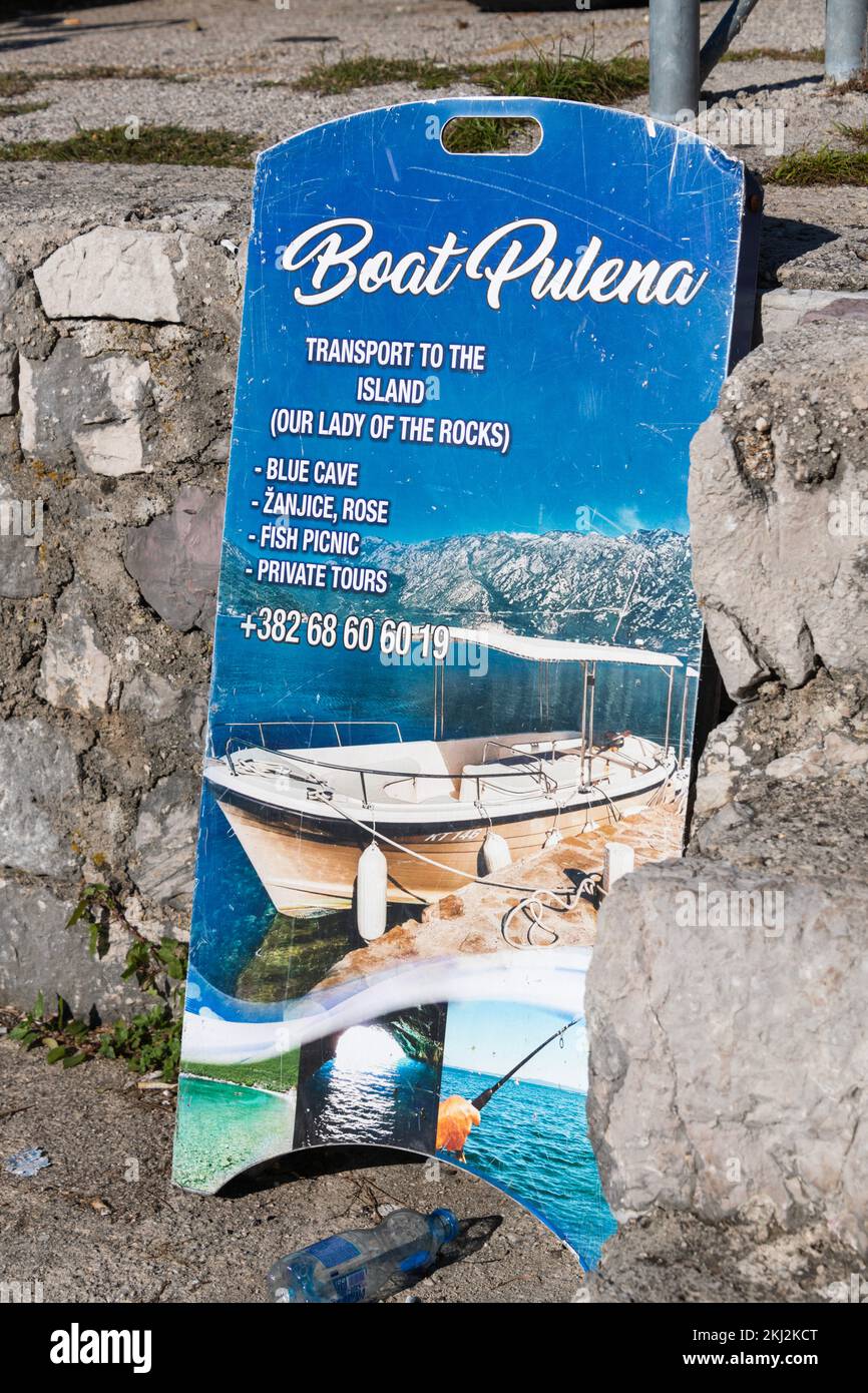 Cartello esterno della barca turistica immagini e fotografie stock ad ...