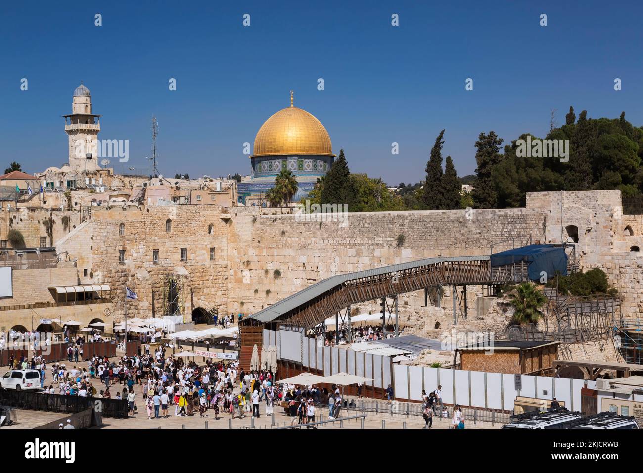 Western Wall Plaza o il Muro del Pianto, la Moschea di al-Aqsa e la ...