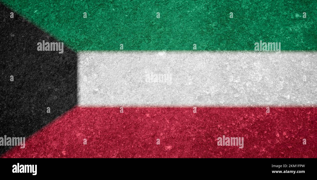 Kuwait map flag immagini e fotografie stock ad alta risoluzione - Alamy