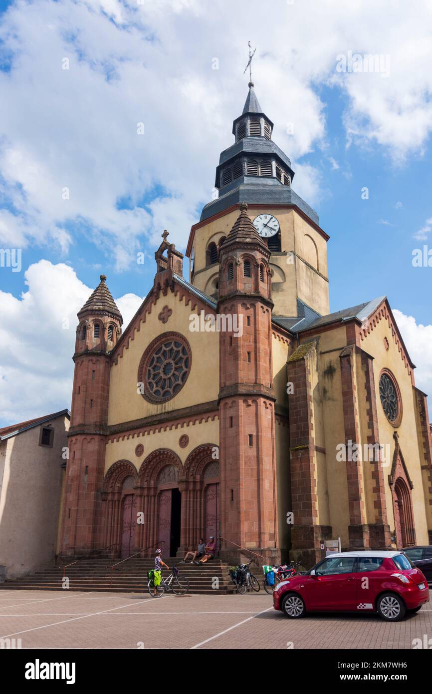 Chiesa abbaziale di senones in lorena lothringen immagini e fotografie ...