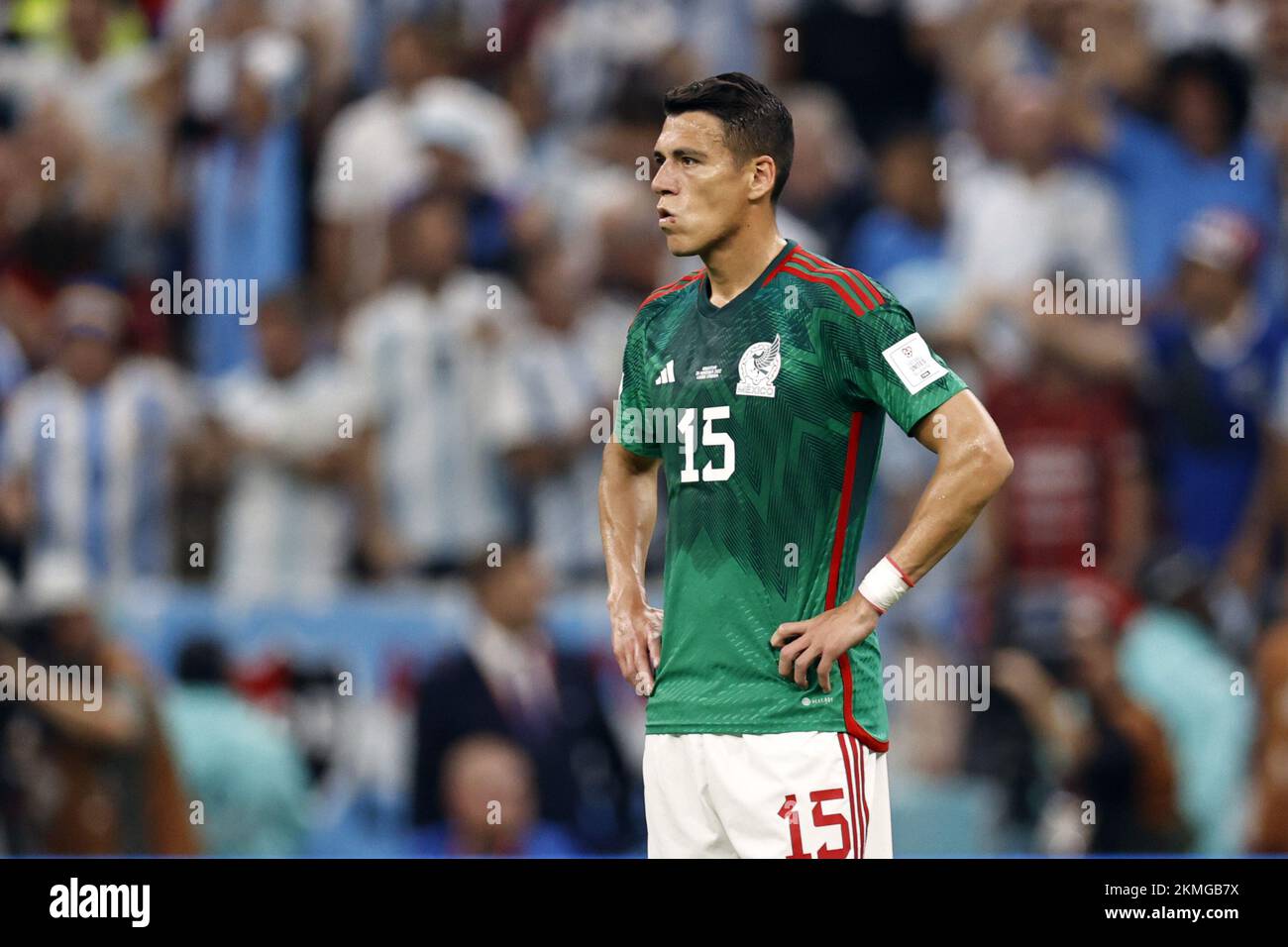 LUSAIL CITY - Hector Moreno of Mexico durante la Coppa del mondo FIFA ...