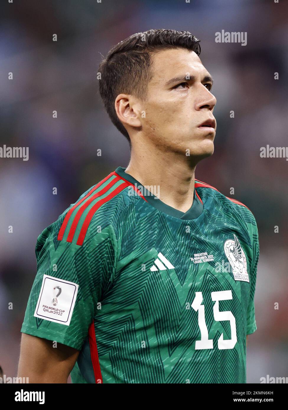 LUSAIL CITY - Hector Moreno of Mexico durante la Coppa del mondo FIFA ...