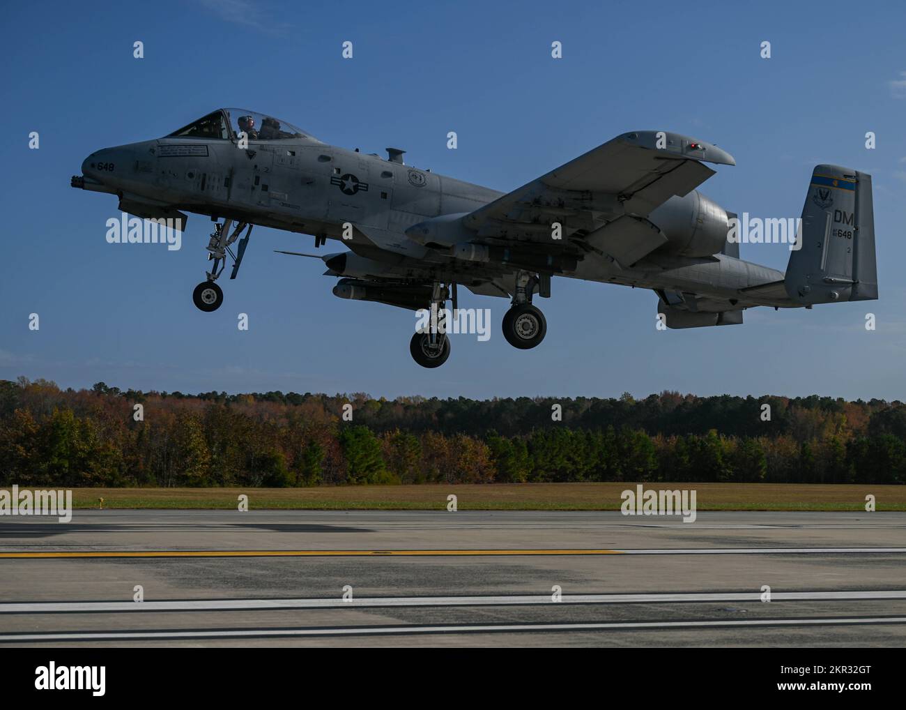 Un A-10 Thunderbolt II del 354th Fighter Squadron della base dell ...