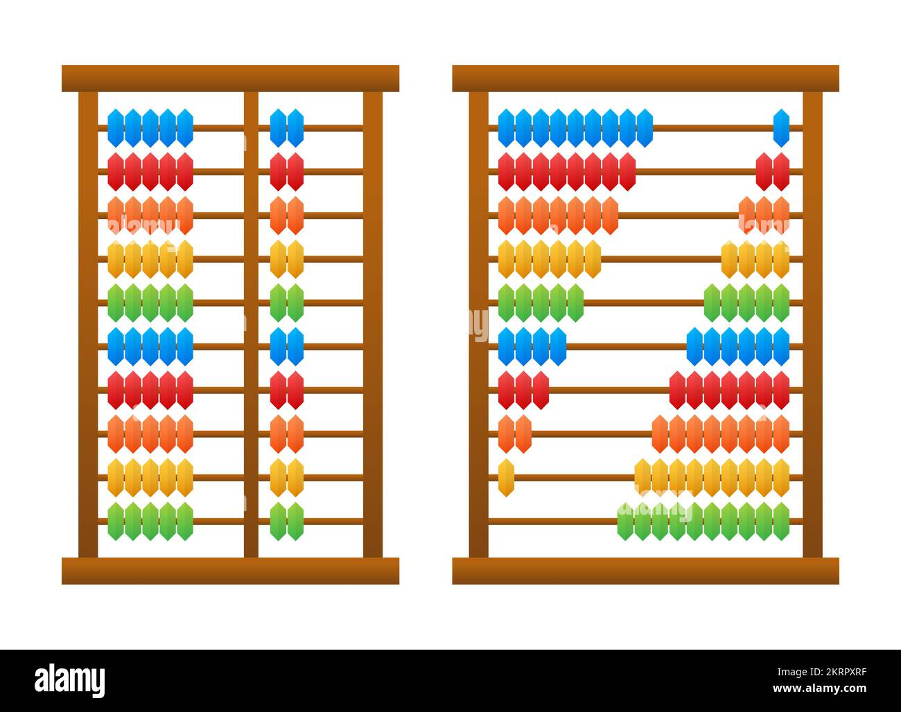 Cornice di calcolo Immagini Vettoriali Stock - Alamy