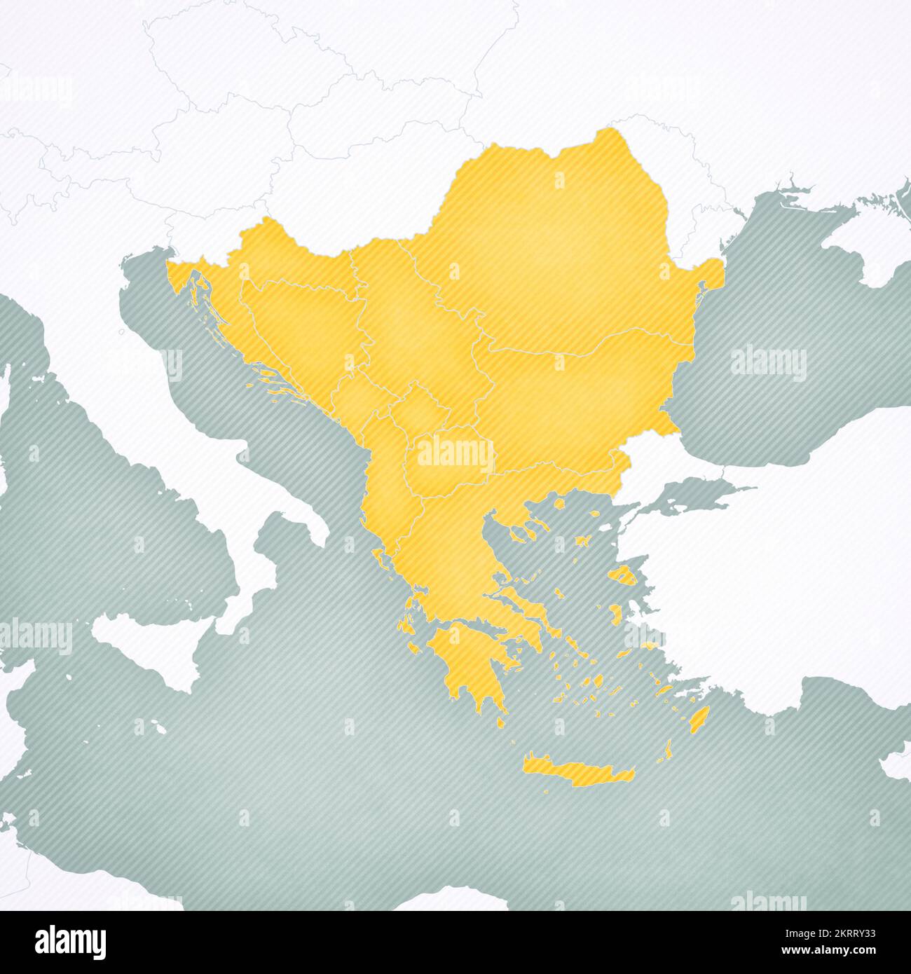 Paesi balcani cartina immagini e fotografie stock ad alta risoluzione ...