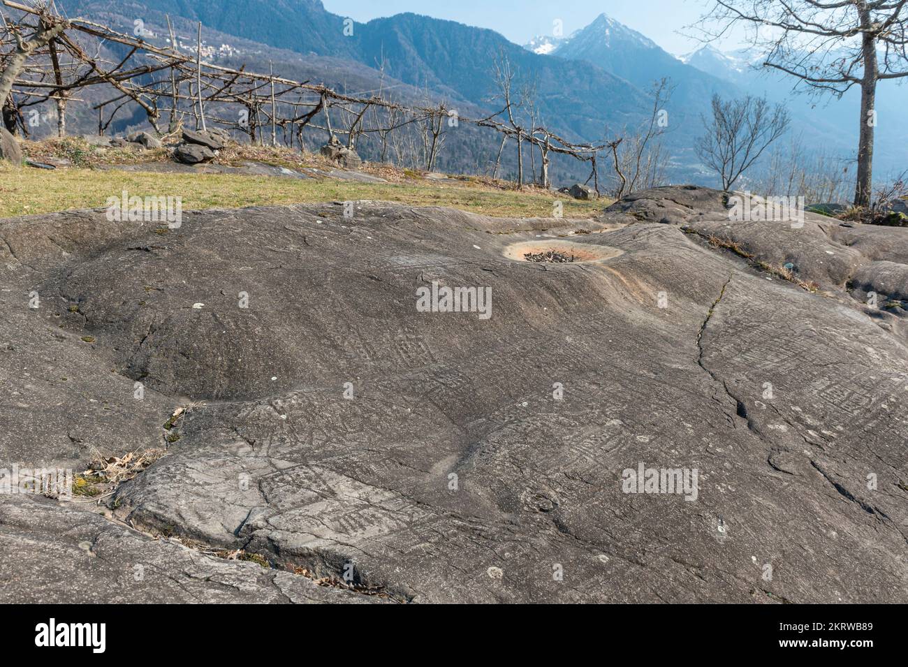 Camuni bedolina immagini e fotografie stock ad alta risoluzione - Alamy