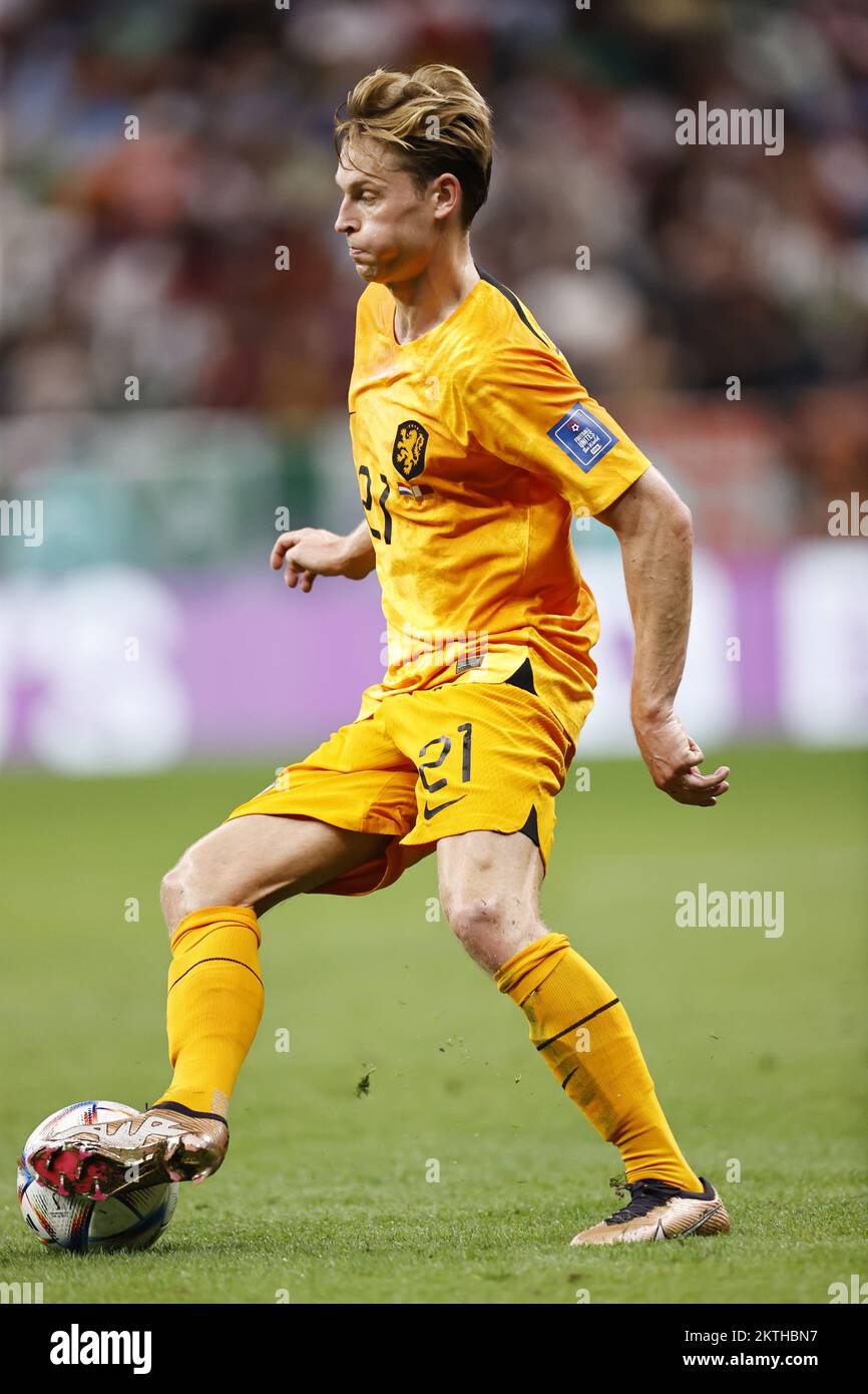 AL KHOR - Frenkie de Jong of Holland durante la Coppa del mondo FIFA ...