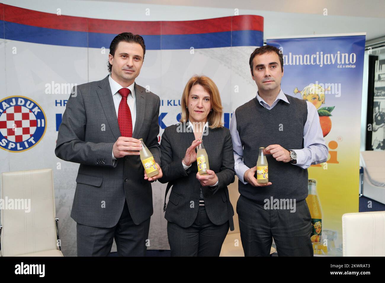 05.03.2014., Spalato, Croazia - famosa bevanda croata Pipi ha ...