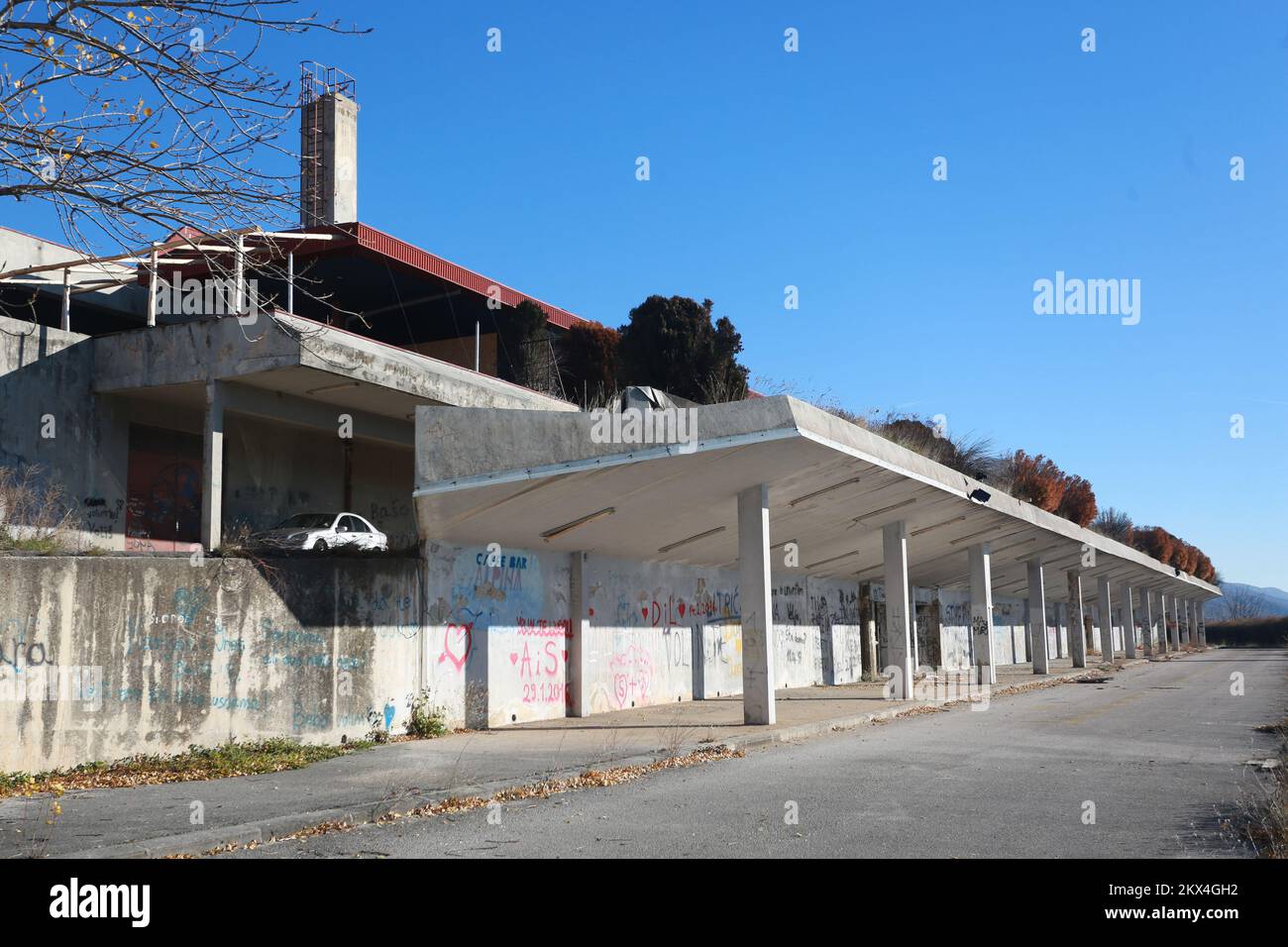 06.12.2017., Imotski, Croazia - toni Rebic di Vinjani Donji ...