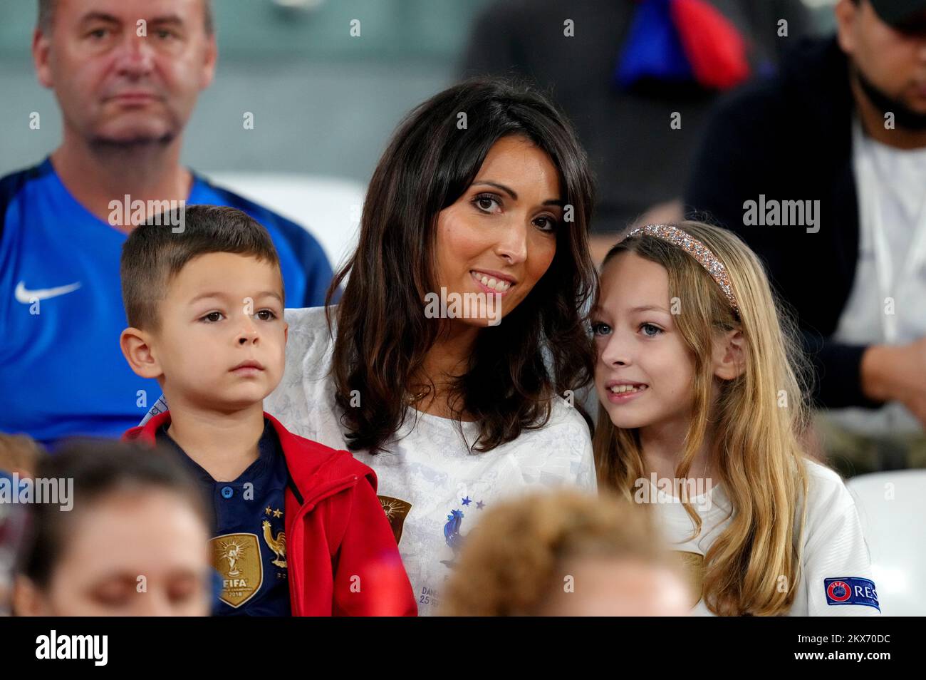 Jennifer Giroud, la moglie di Olivier Giroud (non raffigurata) negli ...