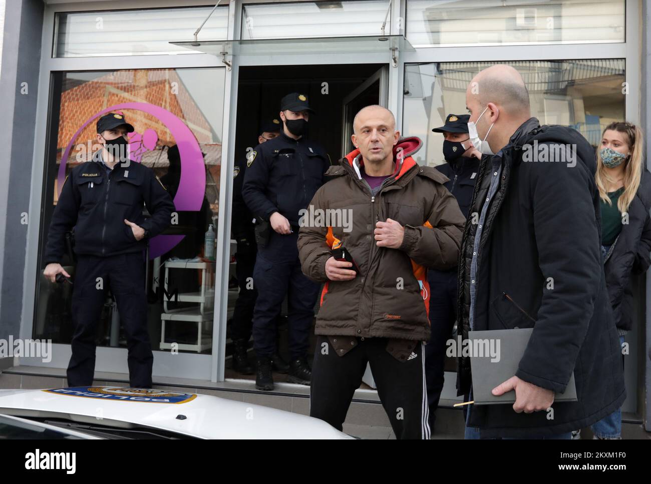 Questa mattina, Andrija Klaric ha aperto le porte della sua palestra ...