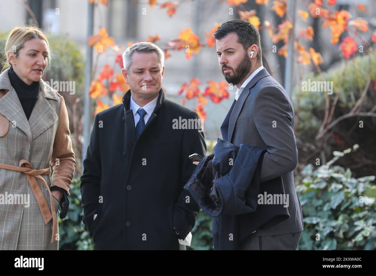 Il CEO del Gruppo Rimac, Mate Rimac e il Chief Operating Officer di ...