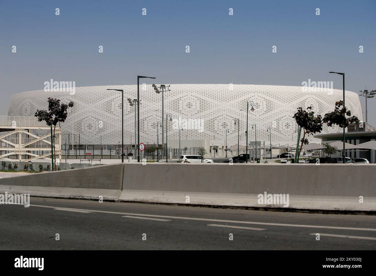 La foto mostra al Thumama Stadium a Doha, Qatar il 29 marzo 2022. Al ...