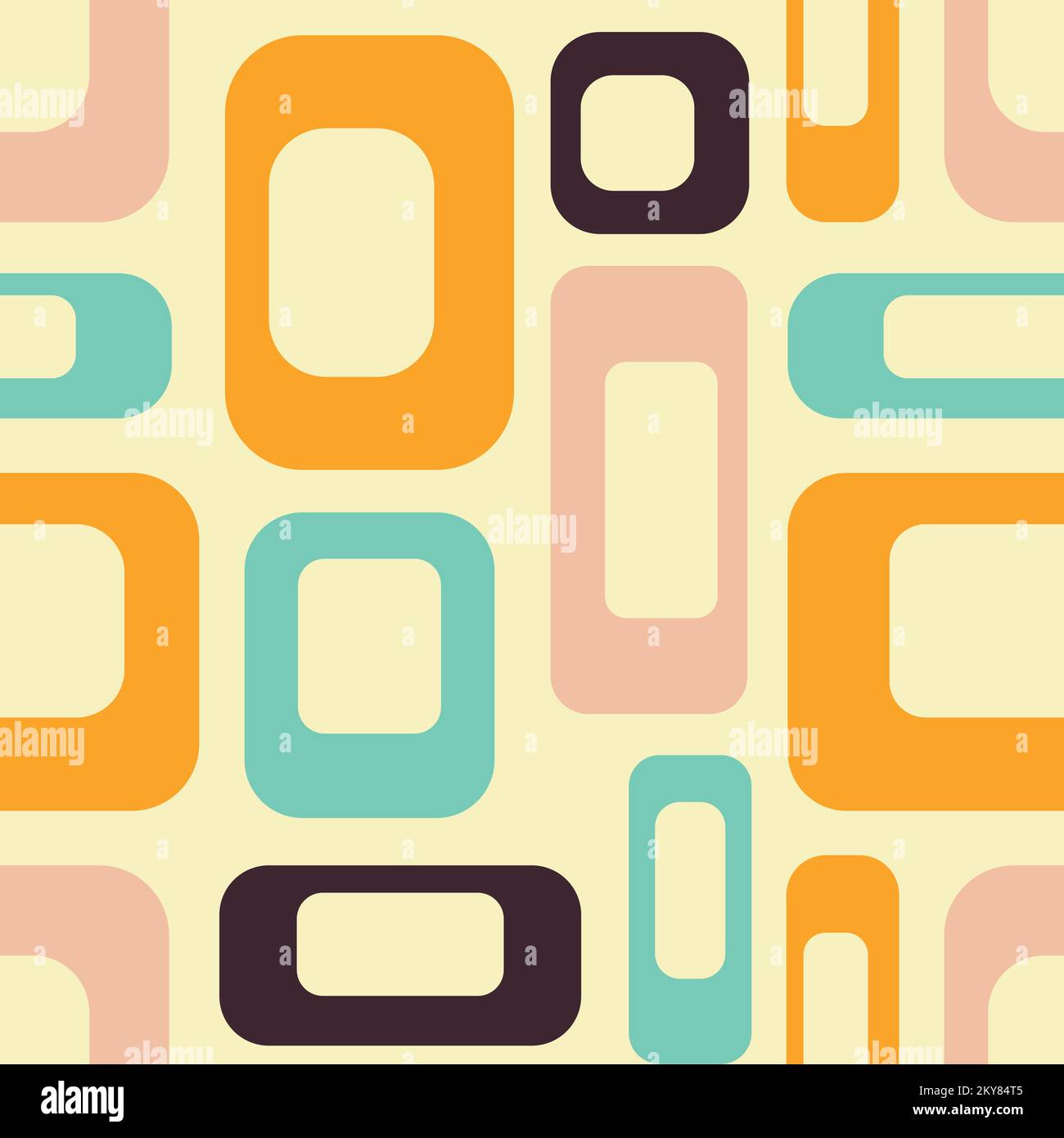 1970s pattern immagini e fotografie stock ad alta risoluzione - Alamy