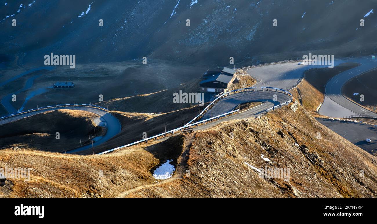 Großglockner, Straße, Hochalpenstraße, Gebirgsstraße, Alpenstraße ...