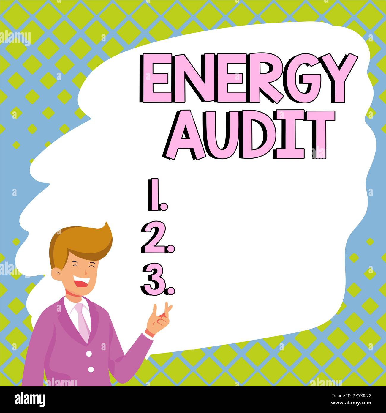 Segno che mostra la verifica dell'energia. Valutazione fotografica ...