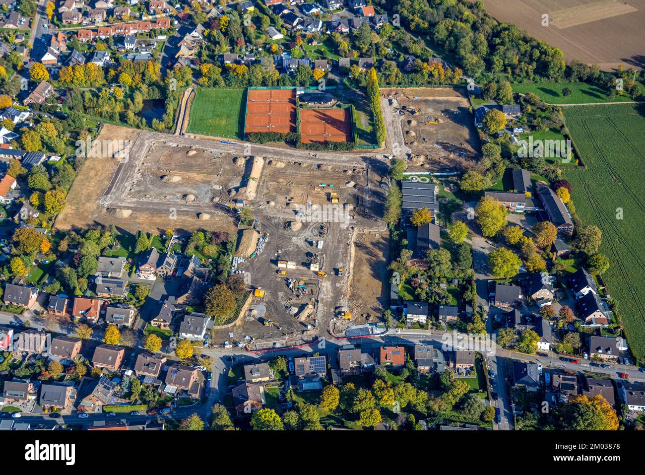Baustelle bauprojekt jahnplatz immagini e fotografie stock ad alta ...