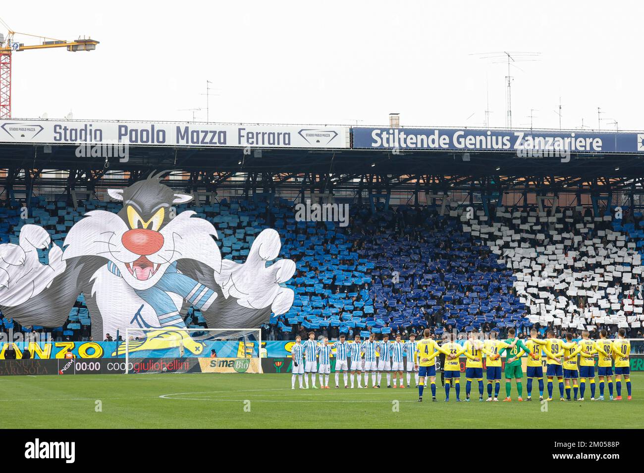 Stadio Paolo Mazza, Ferrara, Italia, 04 dicembre 2022, Gli appassionati ...