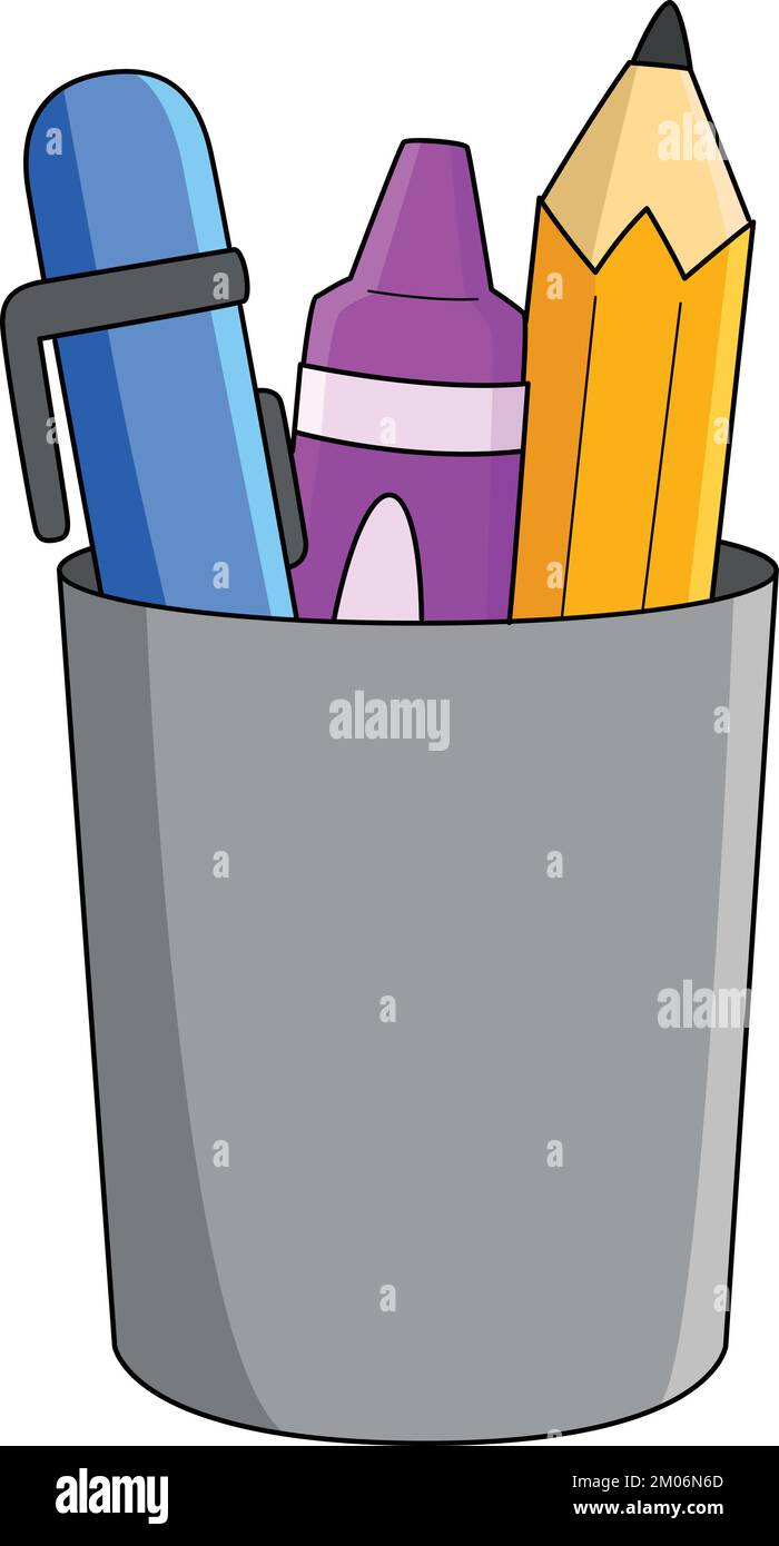 Disegno a matita colorata Immagini Vettoriali Stock - Alamy