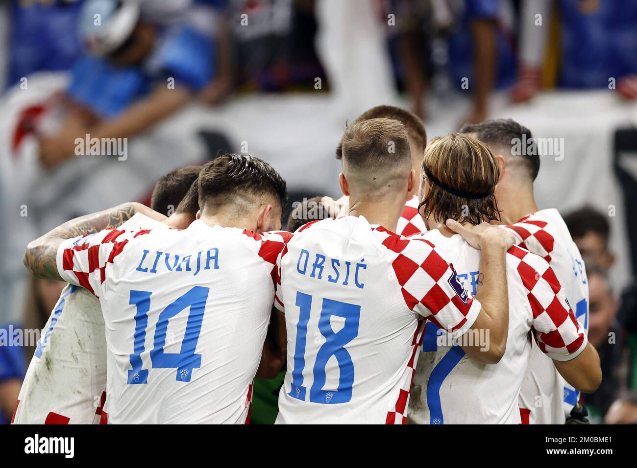AL WAKRAH - (LR) Marko Livaja di Croazia, Mislav Orsic di Croazia ...