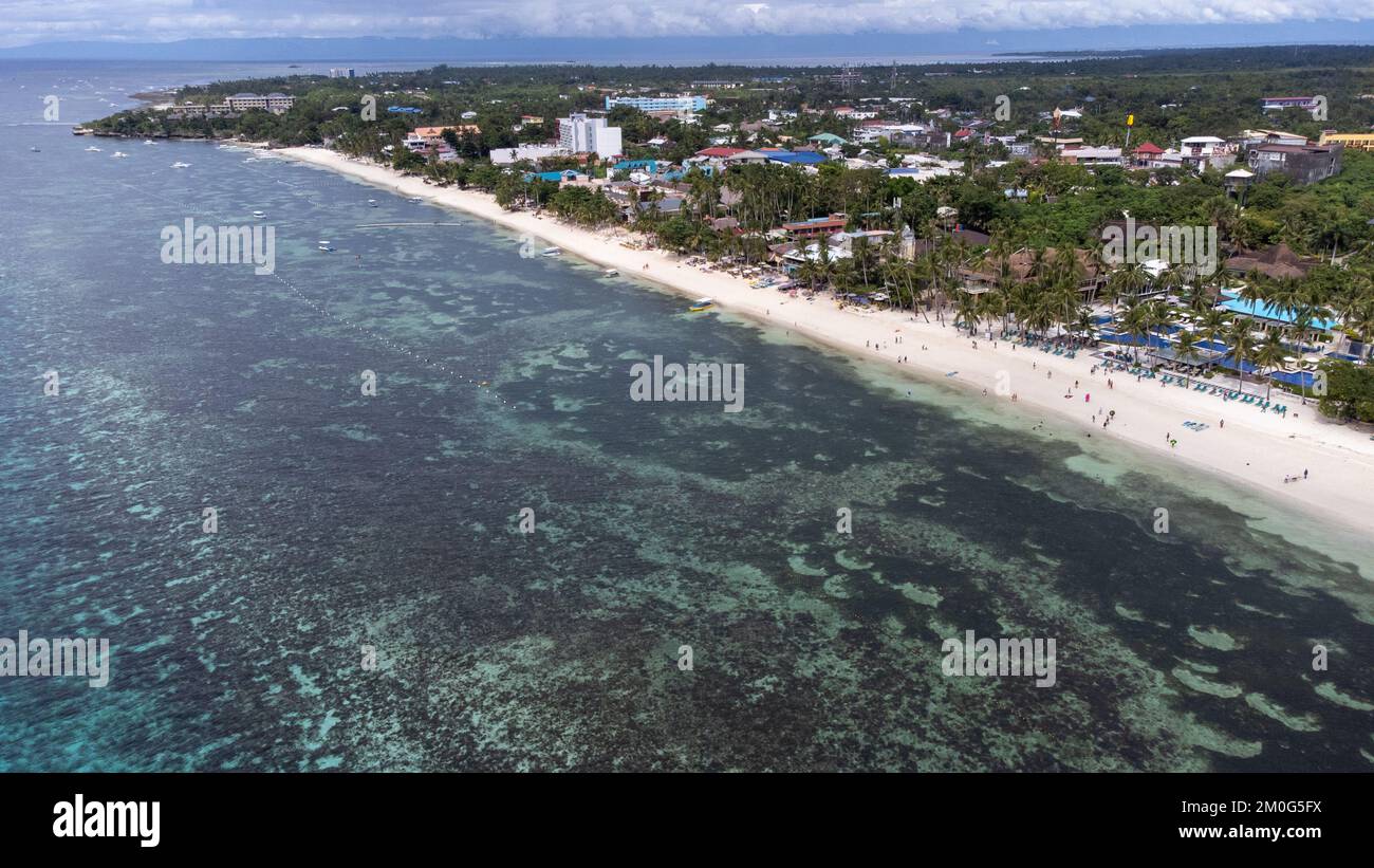 Alona beach panglao bohol philippines immagini e fotografie stock ad ...