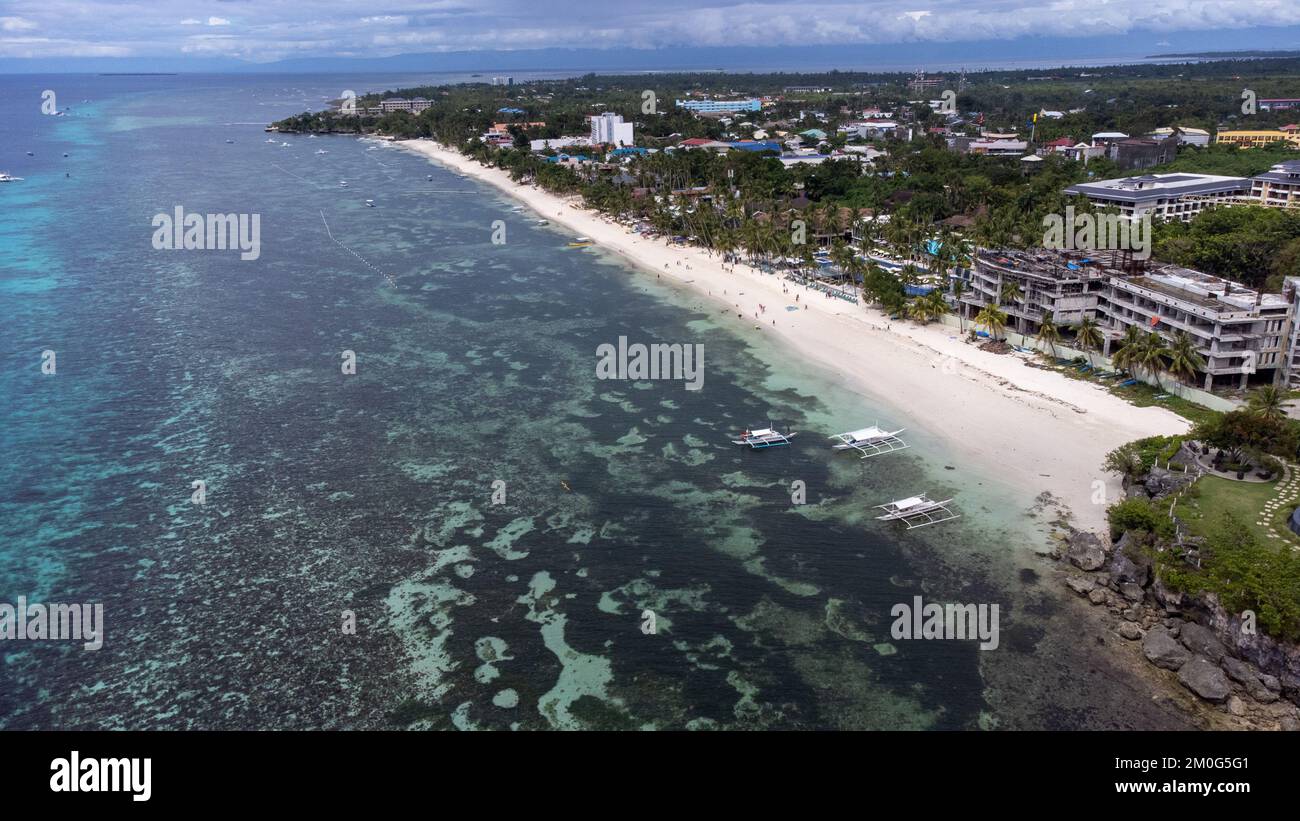 Alona beach panglao bohol philippines immagini e fotografie stock ad ...