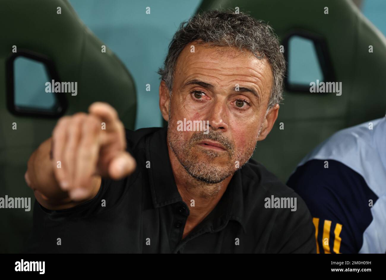 Luis Enrique, allenatore capo spagnolo, si presenta prima della Coppa ...