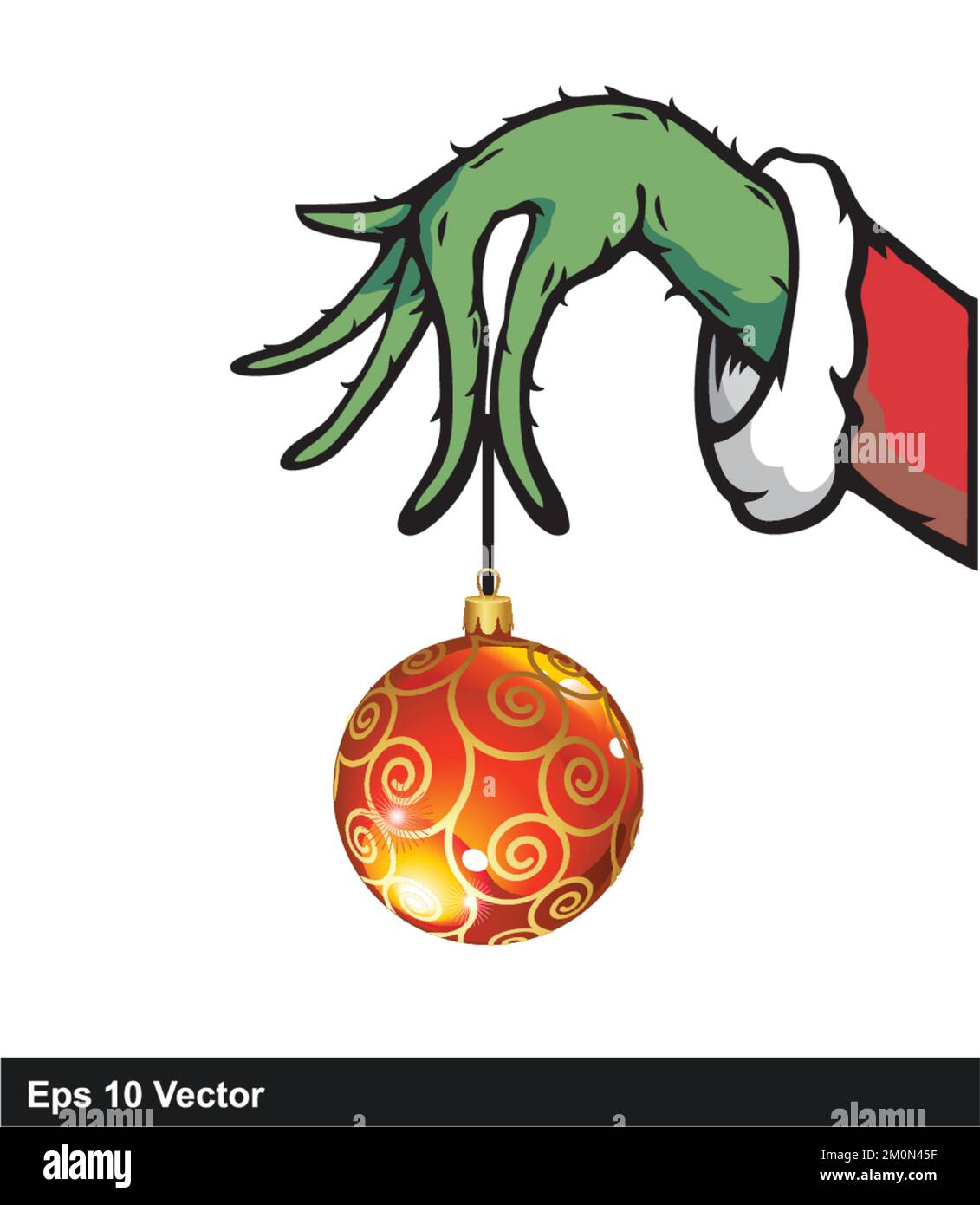 The grinch christmas Immagini Vettoriali Stock - Alamy