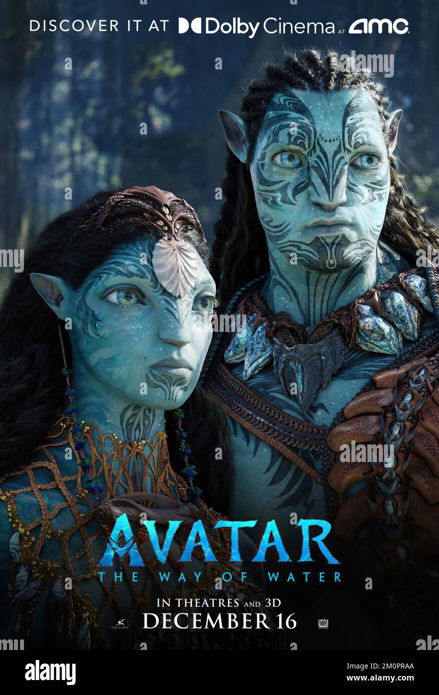 AVATAR: THE WAY OF WATER, (aka AVATAR 2), poster degli Stati Uniti, da ...