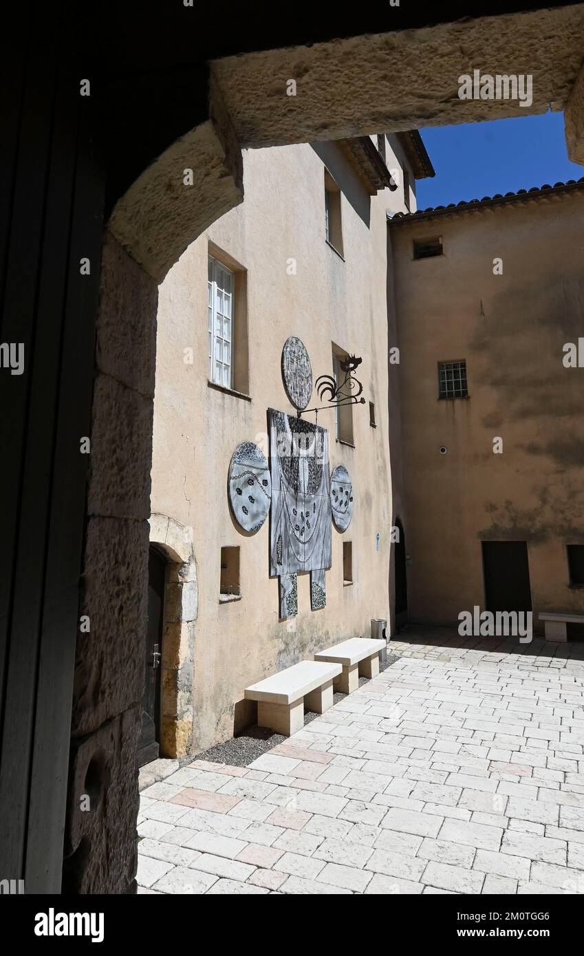 Francia, Alpes Maritimes, Vallauris, Pablo Picasso Museo nazionale ...