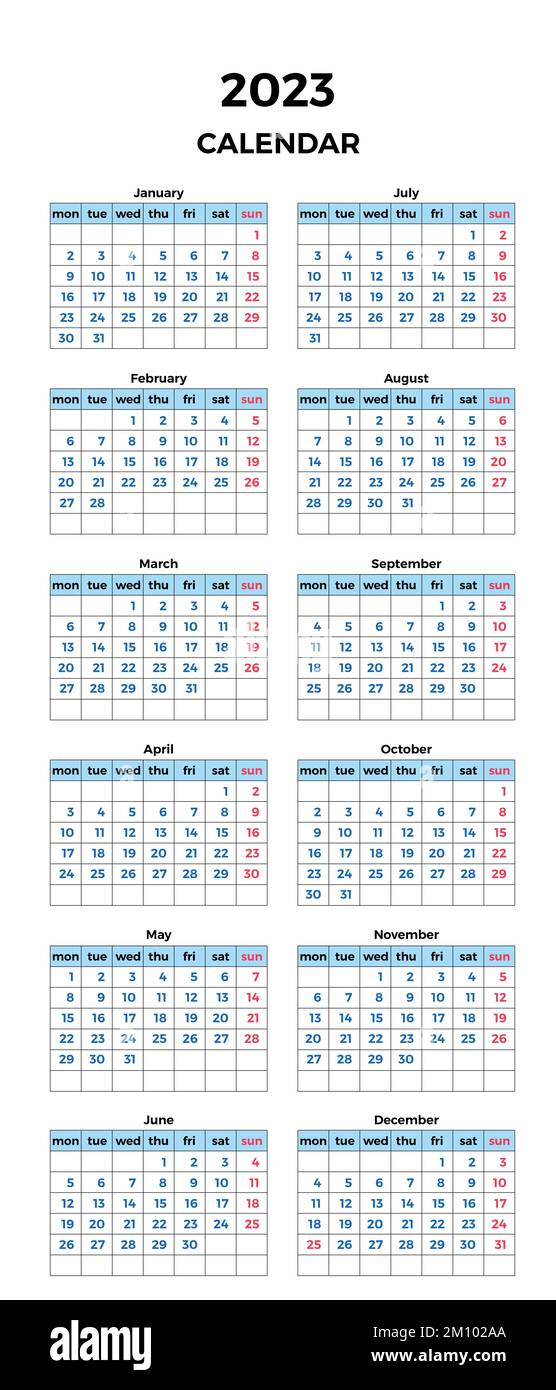 Calendario con mesi Immagini senza sfondo e Foto Stock ritagliate - Alamy