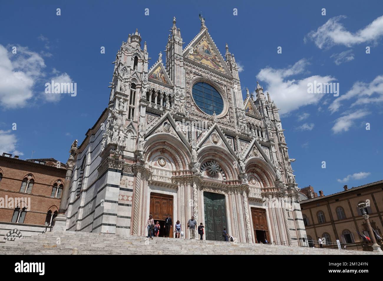 Cattedrale metropolitana di santa maria assunta siena immagini e ...