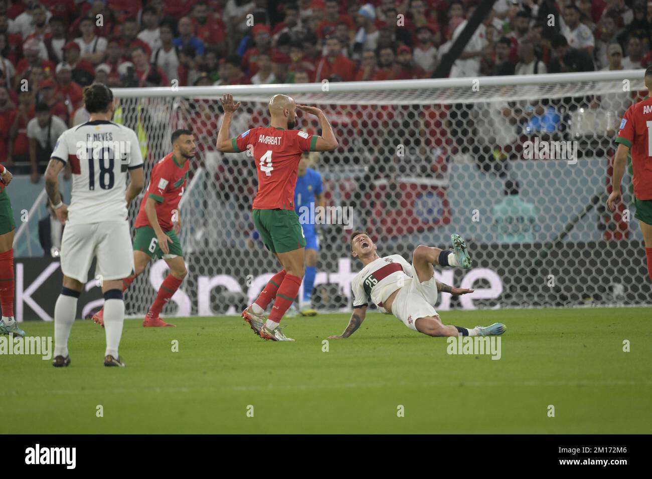 Marocco / Portogallo, Coppa del mondo FIFA 2022, Quarter Final ...