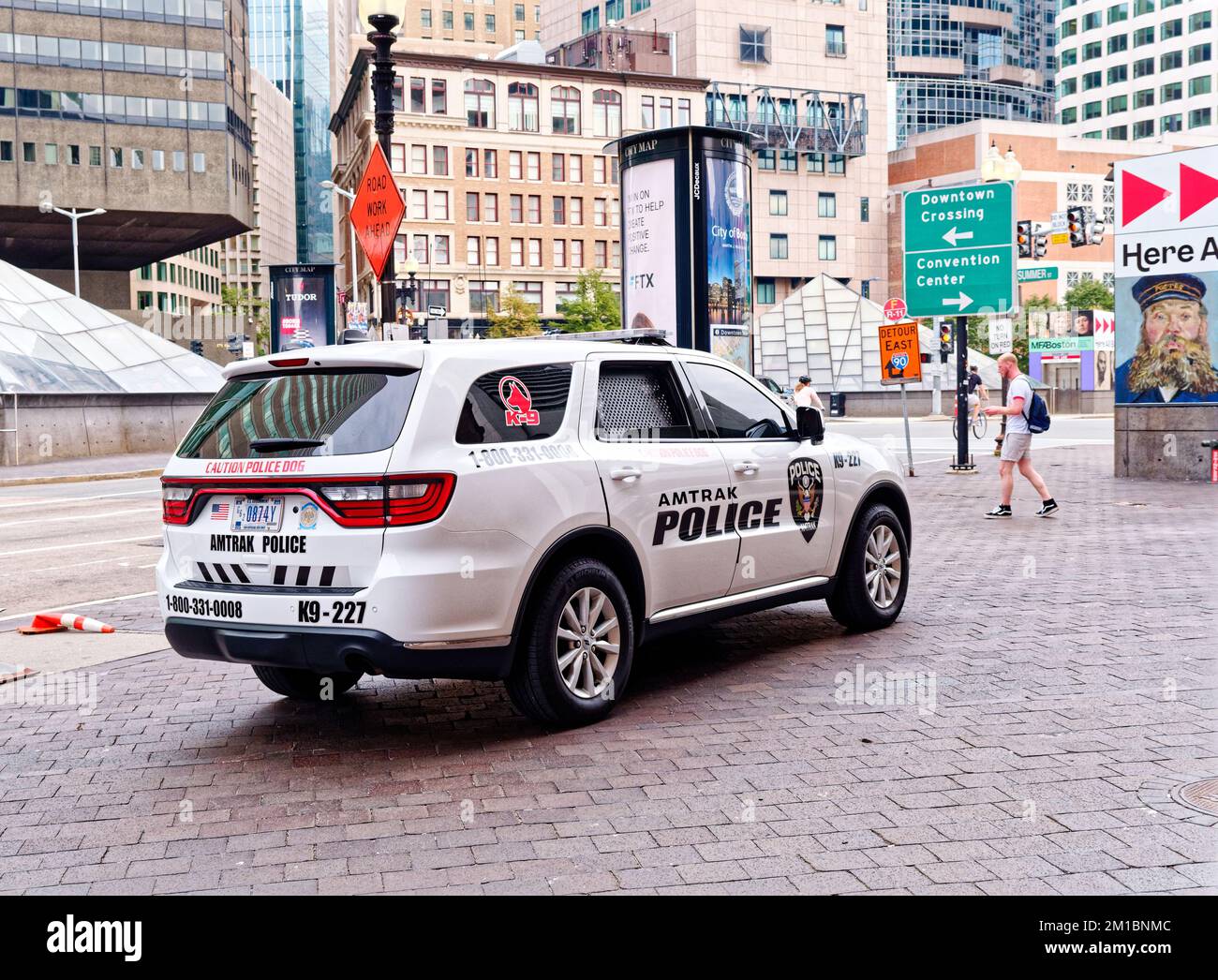 Boston police car immagini e fotografie stock ad alta risoluzione - Alamy