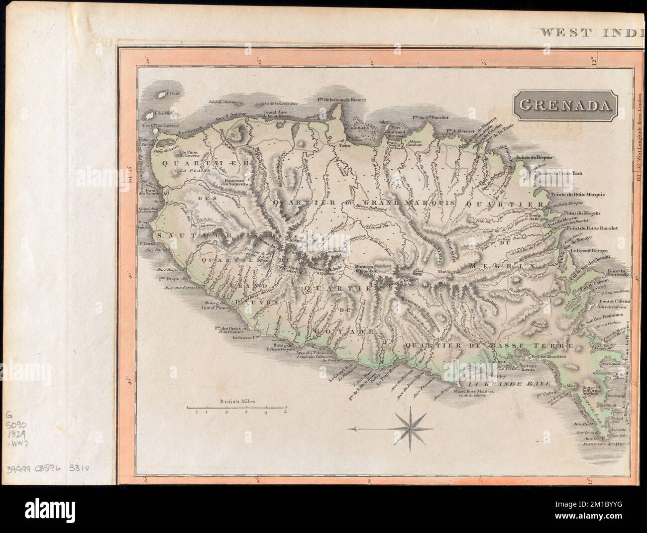 Isole dell'India Occidentale , Isole Windward Indie Occidentali, Mappe ...