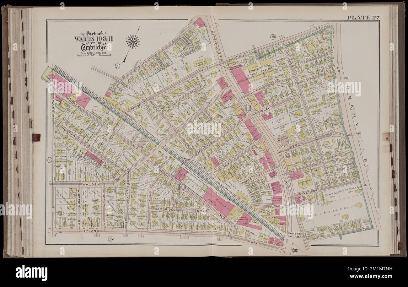 Atlante della città di Cambridge, Massachusetts : dalle indagini e dai ...