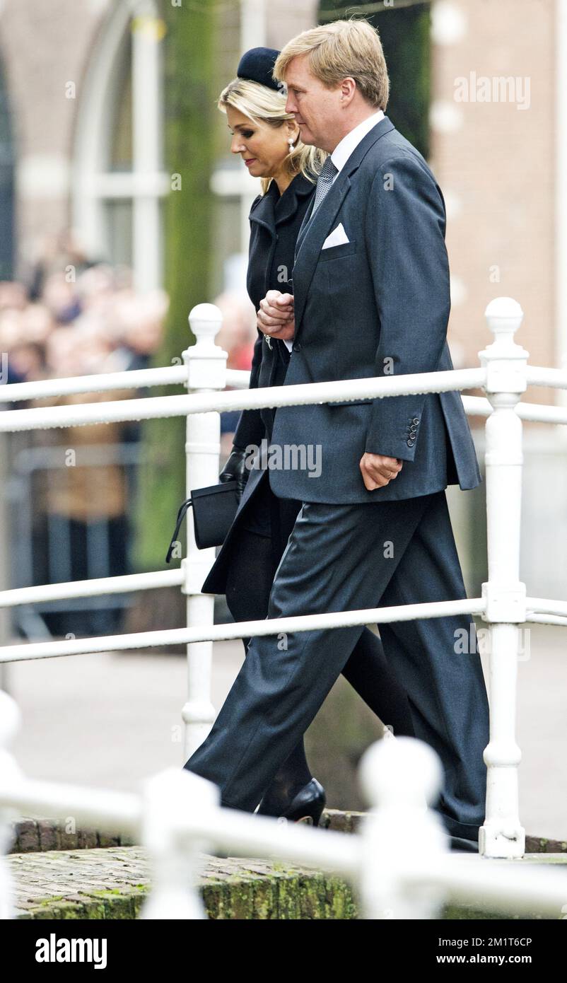 2-11-2013 DELFT - Dutch Princess Beatrix (L-R), Queen Maxima, Contessa ...