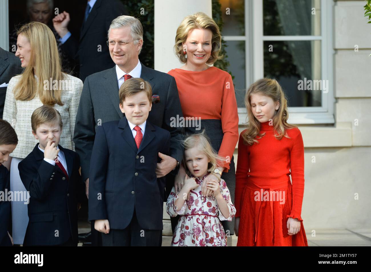 20140215 - BRUXELLES, BELGIO: Re Filippo - Filip del Belgio, Regina ...