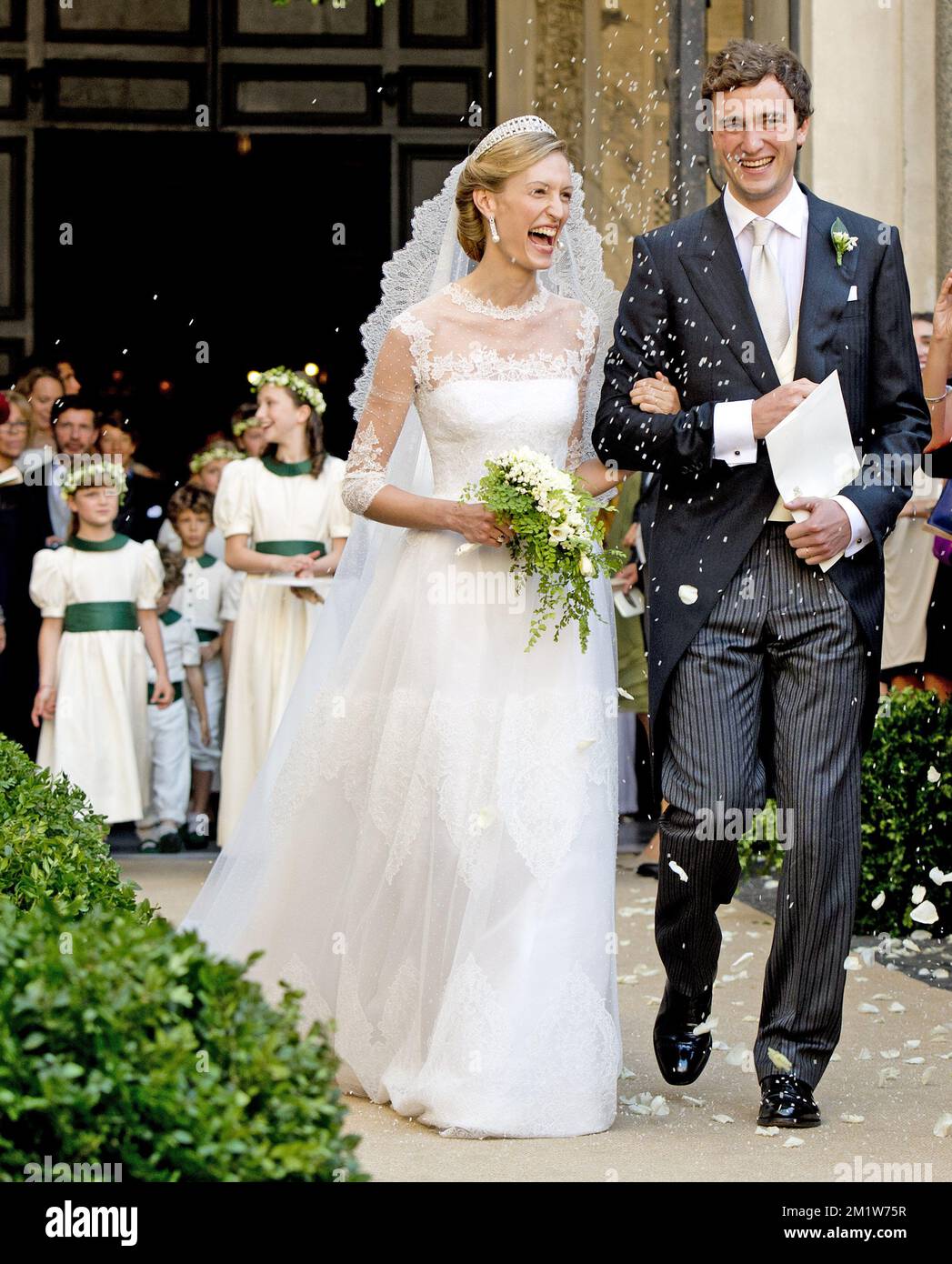 Matrimonio matrimonio reale del principe belga Amedeo e Lili ...