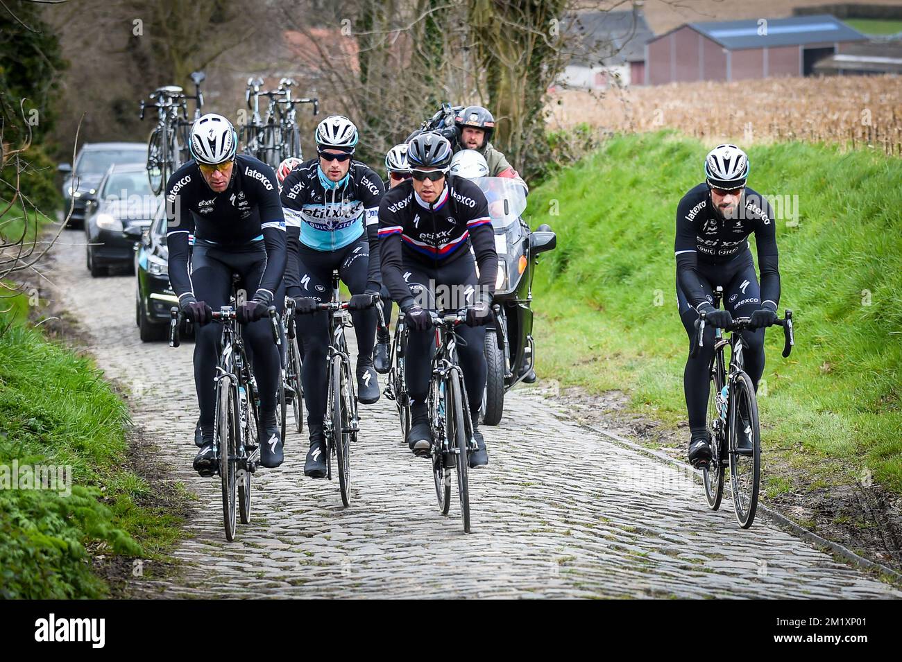 20150401 - OUDENAARDE, BELGIO: Il belga Stijn Vandenbergh del team ...