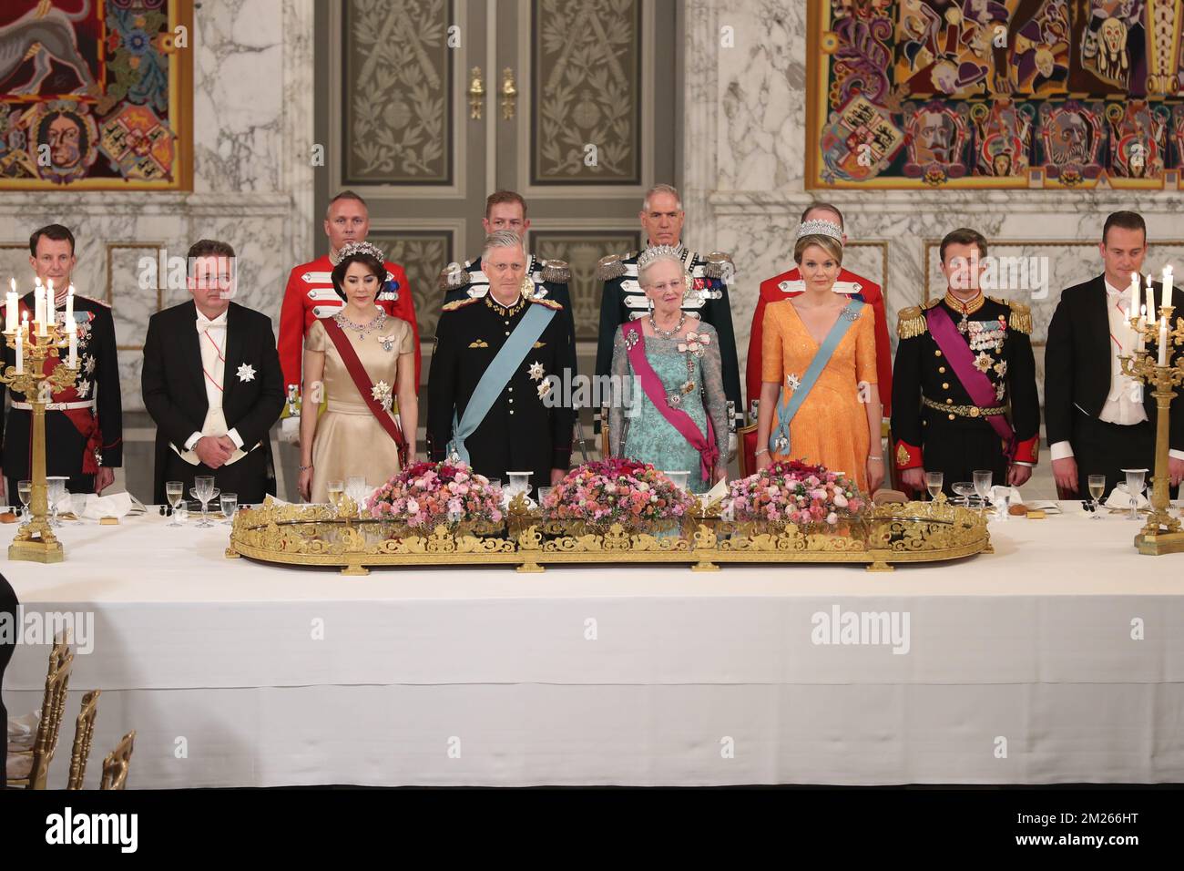 Principessa Maria di Danimarca, re Filippo - Filip del Belgio, regina ...