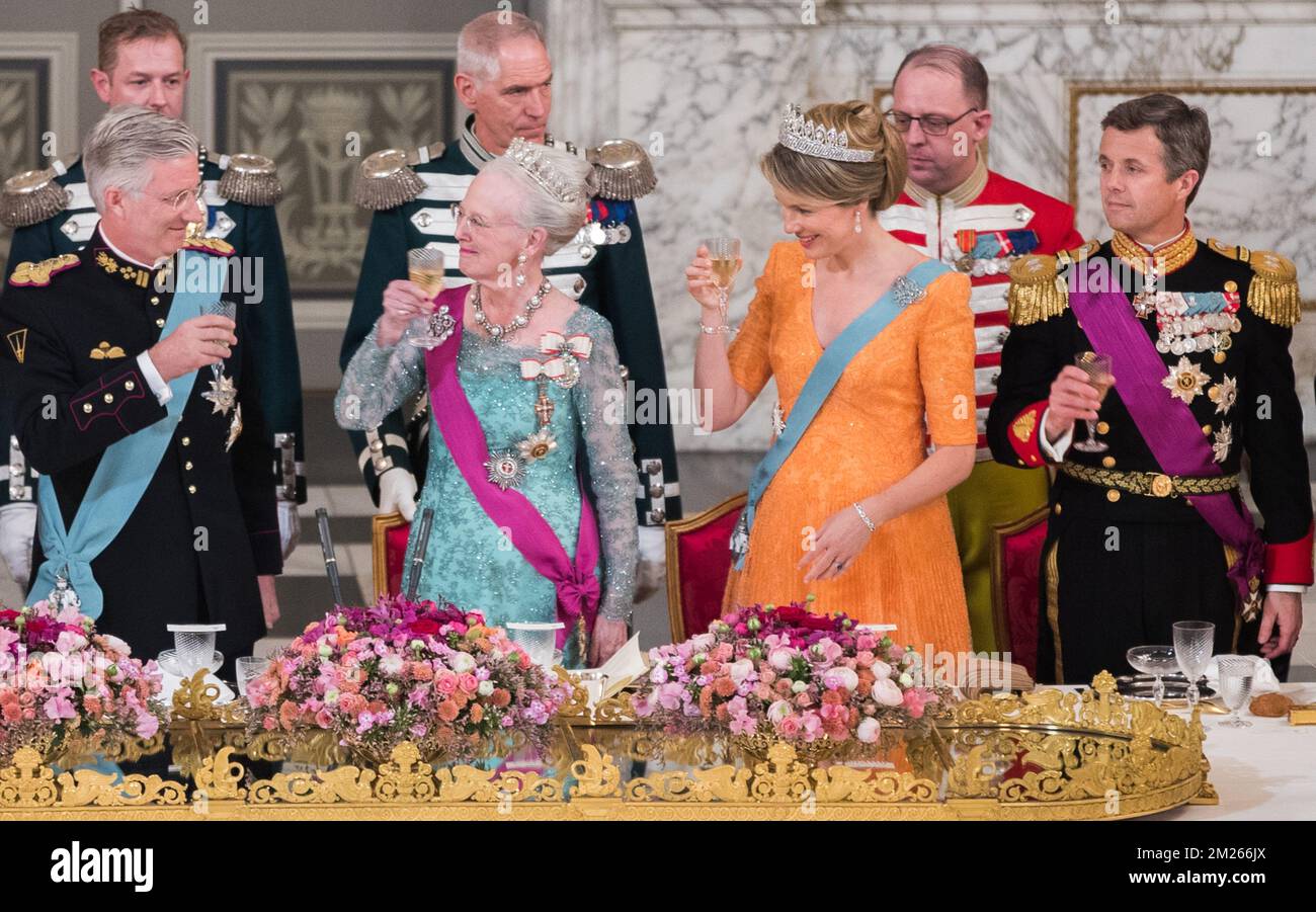 Principessa Maria di Danimarca, re Filippo - Filip del Belgio, regina ...