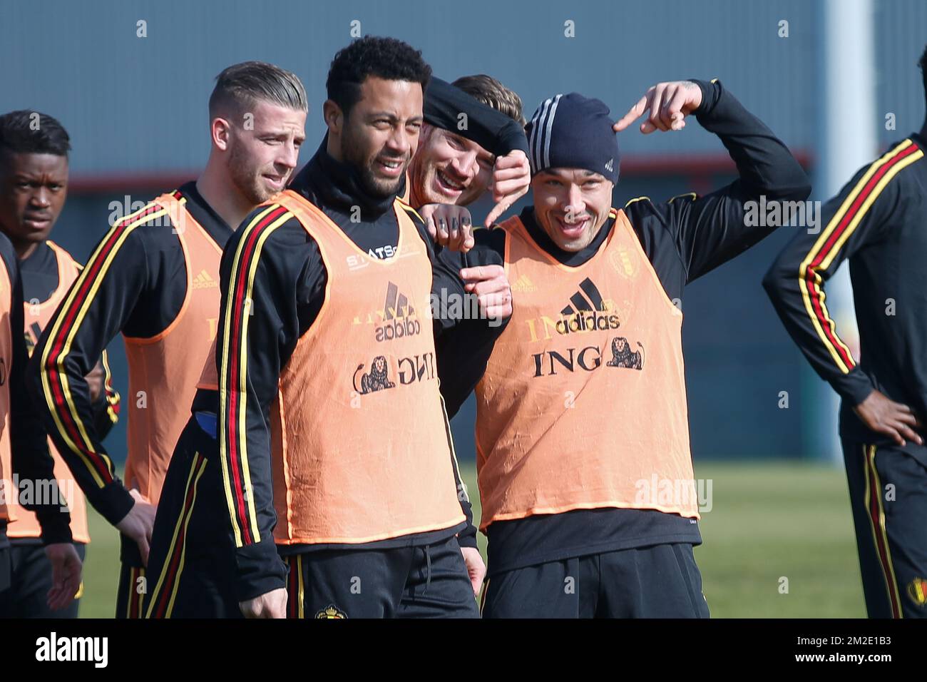 Il belga Toby Alderweireld, il belga Mousa Dembele, il belga Jan ...